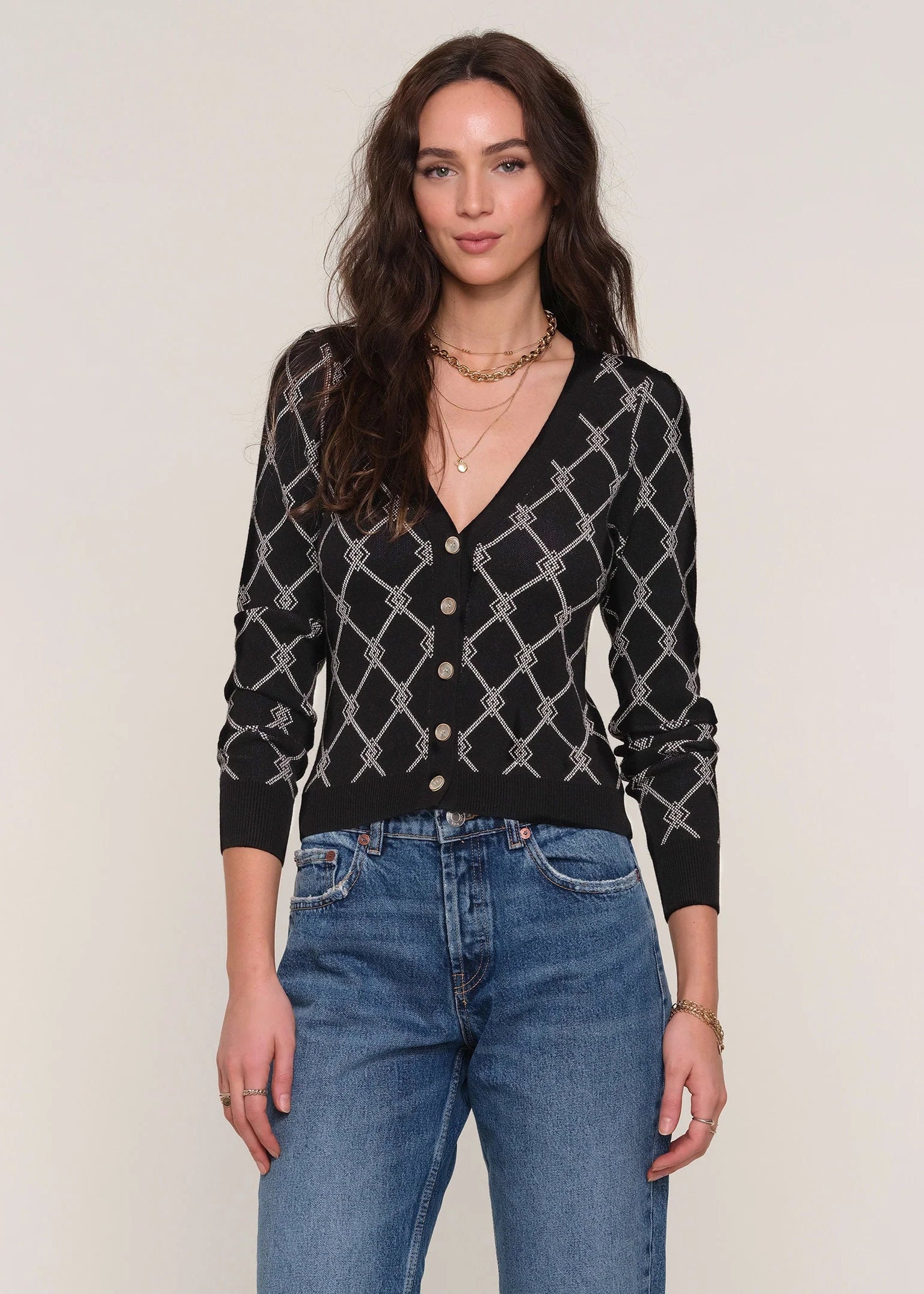 Hearthloom Luna Cardi Black – Shop The Pink Door